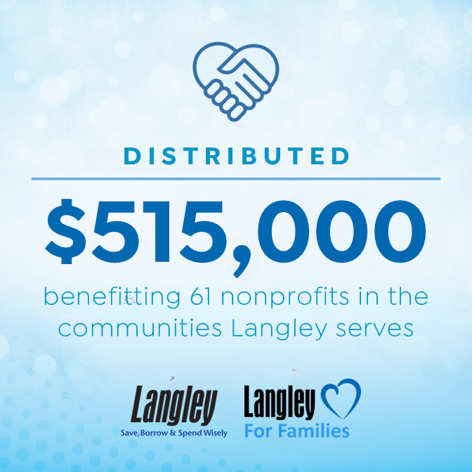 Langley for Families Foundation Donates $325,500 in First Giving Cycle ...